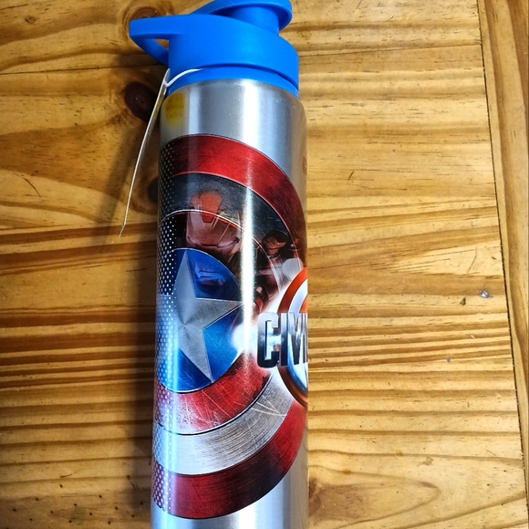 Marvel | Kitchen | Marvels Avengers Civil War Water Bottle Stainless ...